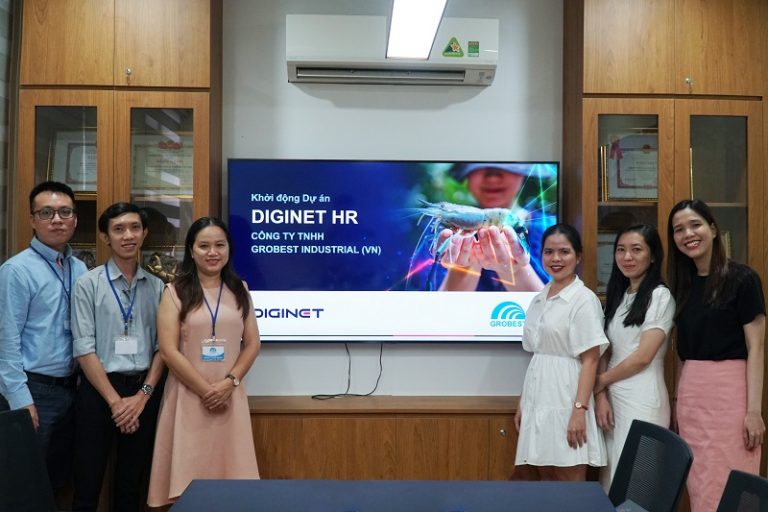 Triển khai phần mềm nhân sự DIGINET HR cho Grobest Việt Nam