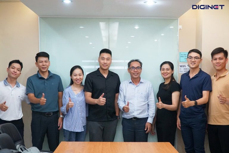 Lễ ký kết Biên bản ghi nhớ giữa Công ty DIGINET và Công ty EveHR