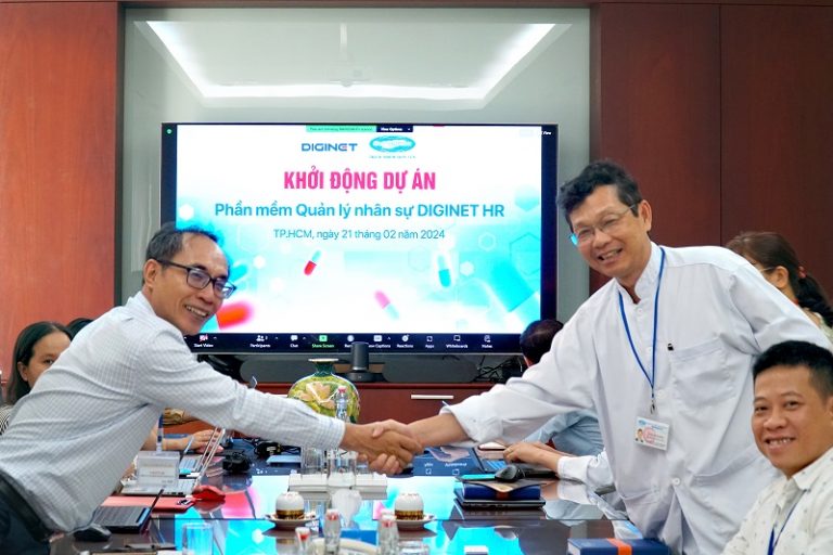 Dự án phần mềm nhân sự DIGINET HR triển khai cho SaVipharm